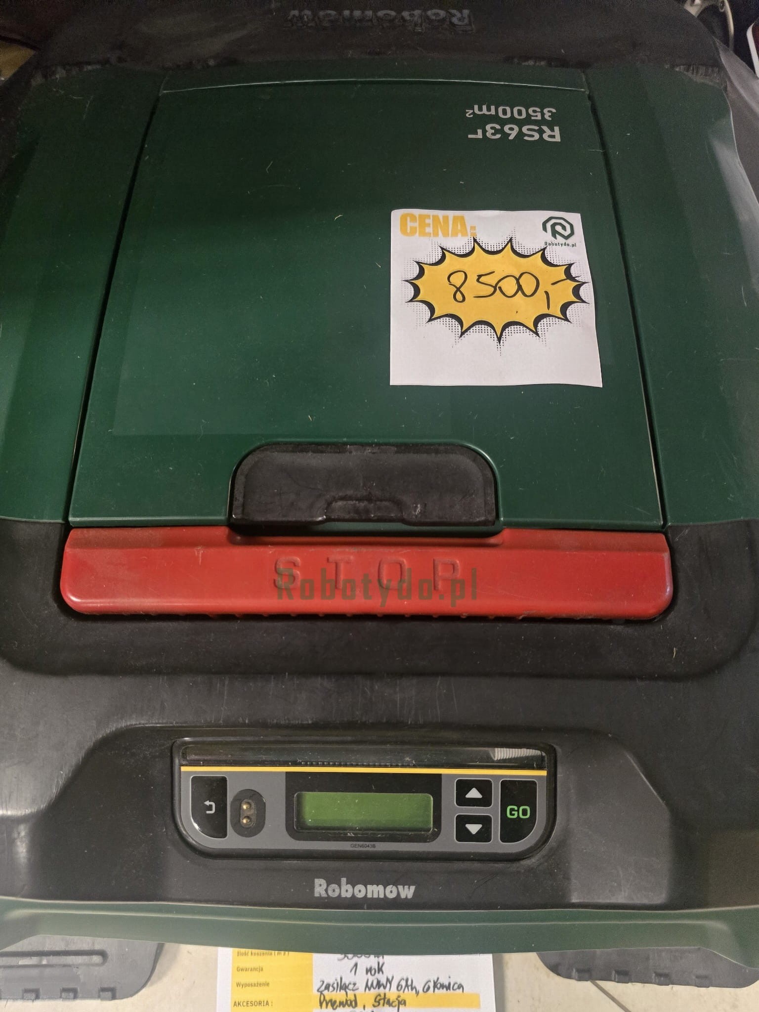 Robot Koszący Robomow RS 635 Używany | Sklep internetowy Robotydo.pl